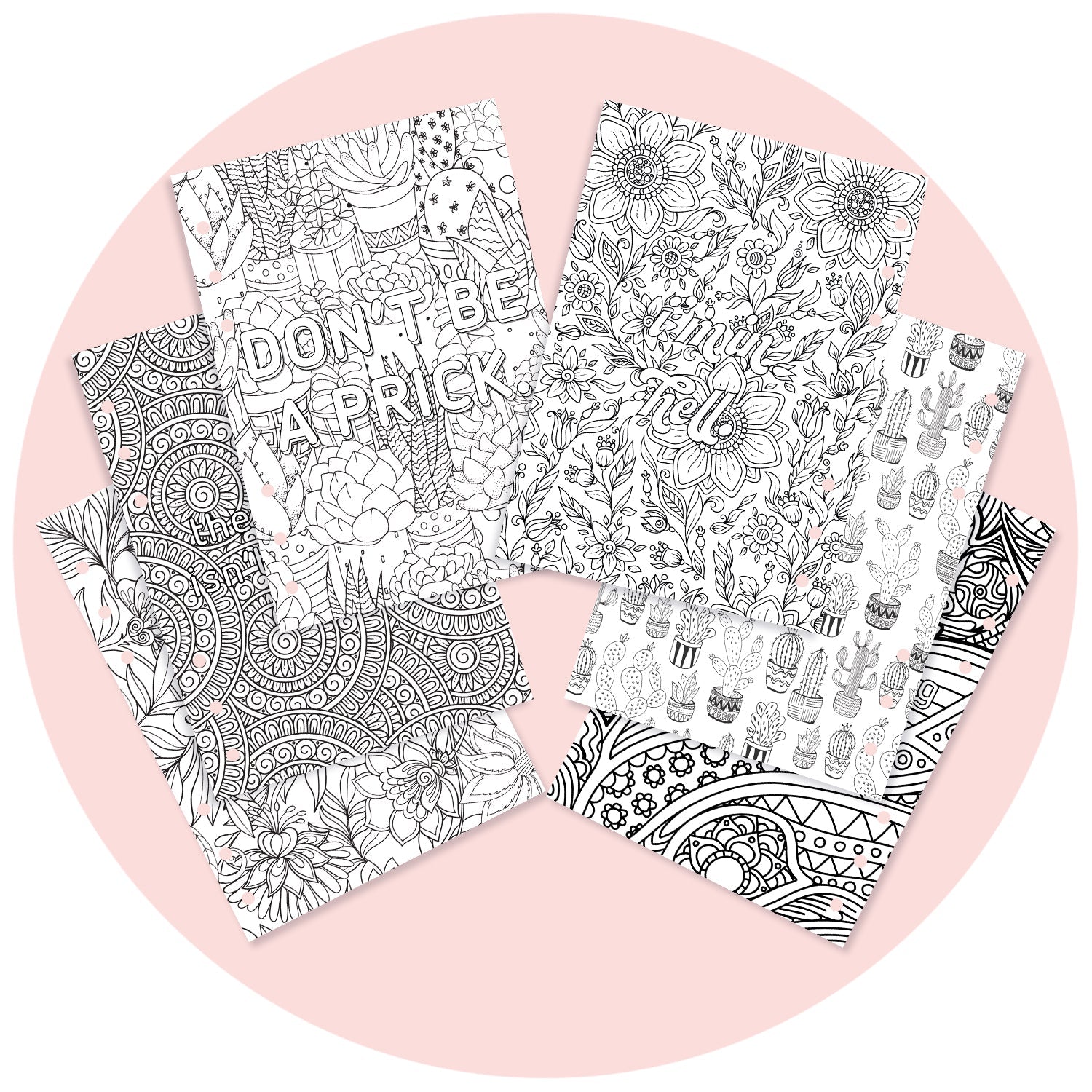 Inserts - Sassy & Explicit Colouring Pack – Fabulous Planning
